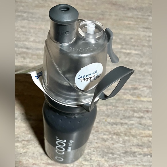 O2COOL | Dining | New O2cool Black Mist N Sip Bpa Free Plastic Water ...